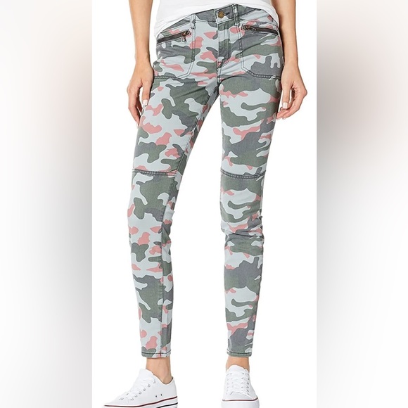 William Rast | Jeans | William Rast Olivepink Camo Jane Skinny 28 ...